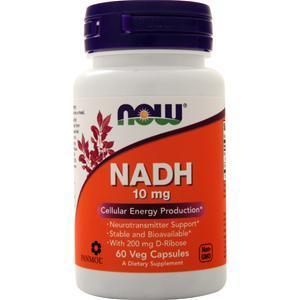 Now NADH (10mg) 60 vcaps – iShop Nutrition CA